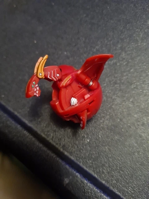 RARE BAKUGAN BATTLE Brawler Hyper Dragonoid Drago 680g, Pyrus Red - EX ...