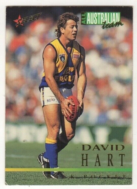 AFL INSERT CARD AA13 David Hart West Coast Eagles Select 1995 EUR 3,64 ...