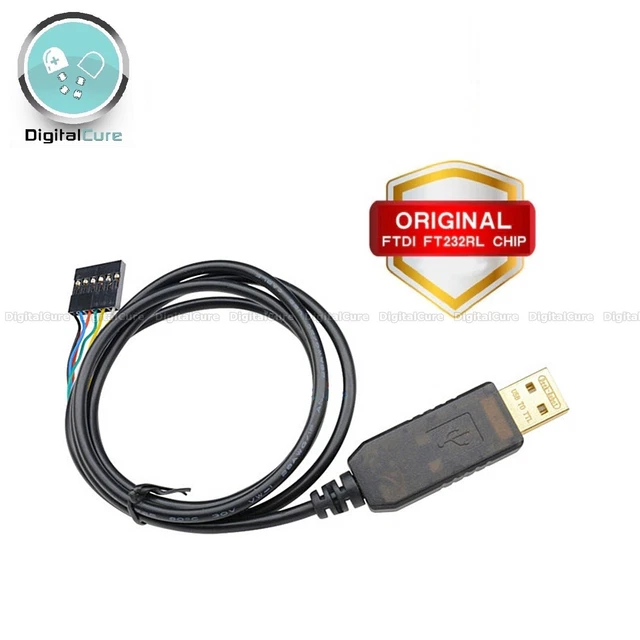 RUPTURA DE CABLE FT232RL FTDI genuino 6 pines USB - 3.3V TTL RS232 ...