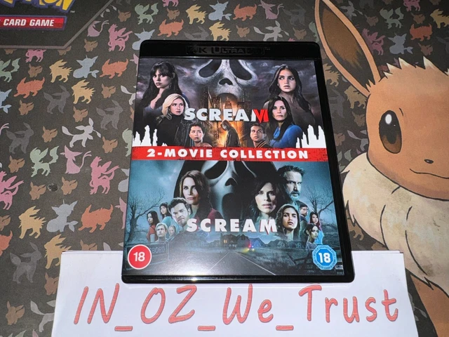 SCREAM V / VI 2-Movie Collection (4K UHD Blu-ray, 2022, 2-Disc Box Set ...