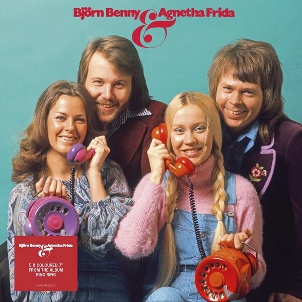 BJÖRN & BENNY, Agnetha & Anni-Frid, ABBA-Ring Ring Coloured 7" Singles Box Set EUR 81,70 ...