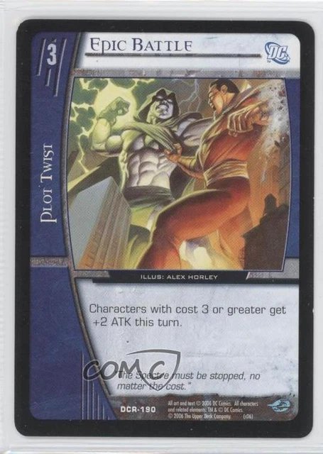 2006 VS SYSTEM DC Infinite Crisis Epic Battle #DCR-190 3v2 EUR 1,56 ...