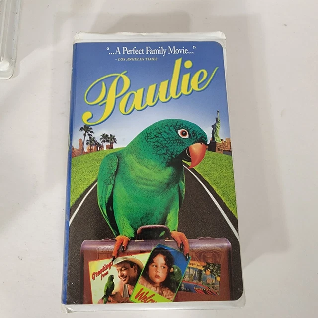 PAULIE (VHS, 1998, Standard Version) Movie Clamshell Case $5.42 ...