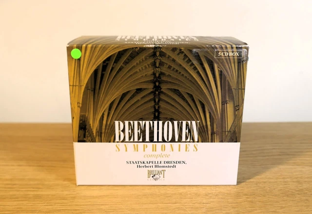 BEETHOVEN SYMPHONIES COMPLETE Herbert Blomstedt 5CD Box Set £9.99 ...