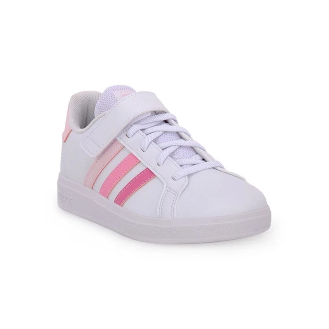 CHAUSSURES UNIVERSEL ENFANTS Adidas Grand Court 2 El K IG4838 Blanc EUR ...