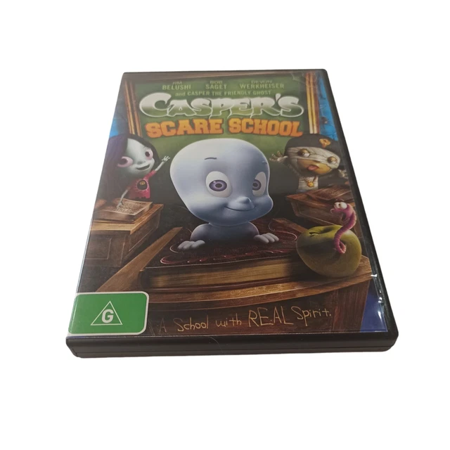 CASPER'S SCARE SCHOOL (DVD) Children Kids Family Animation Ghosts ...