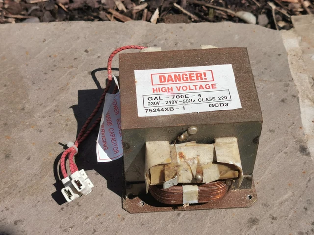 MICROWAVE HIGH VOLTAGE transformer GAL 700E 4 240V £15.00 - PicClick UK
