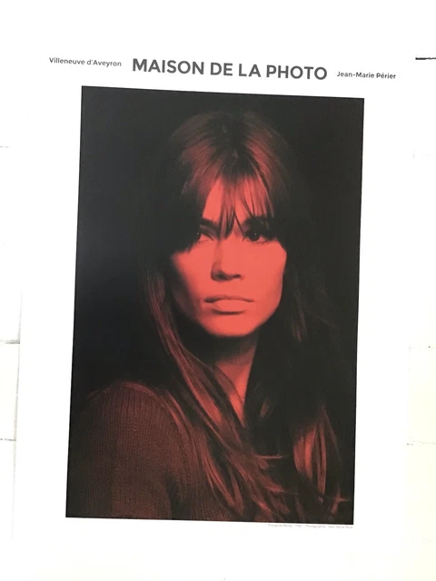 AFFICHE POSTER FRANÇOISE HARDY 50 X 65 Cm 1967 Photo De Jean Marie ...