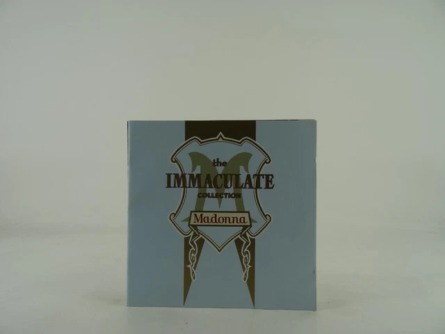 MADONNA THE IMMACULATE COLLECTION (384) 17 Track CD Album Picture ...