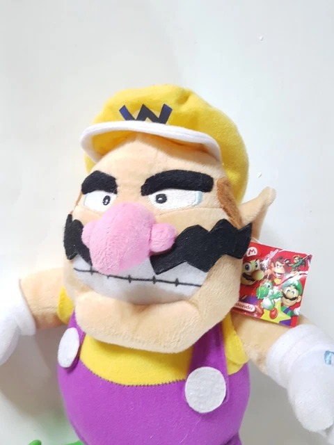 WARIO! 2007 10& GOSH UK PLUSH SUPER MARIO BROS NINTENDO GAME TOY ...