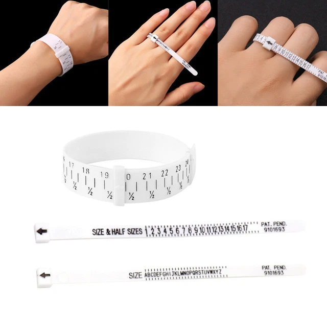RING SIZER FINGER Measuring Tool Multisizer for Men Kids Check Size £4. ...