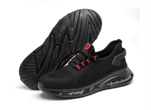 WOMENS ESD MENS Air Safety Shoes Work Boots Steel Toe Cap Trainers ...