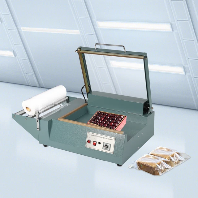 SHRINK WRAP SEALING Machine L-bar Sealer Cutter Packing Machine Retail ...