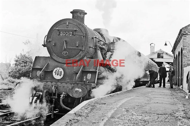 PHOTO BR Standard Tank Loco No 80013 At Lymington Town 1966 £2.80 ...
