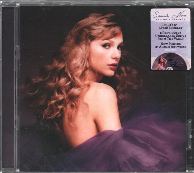 TAYLOR SWIFT SPEAK Now (Taylor's Version) double CD Europe Emi 2023 2CD ...