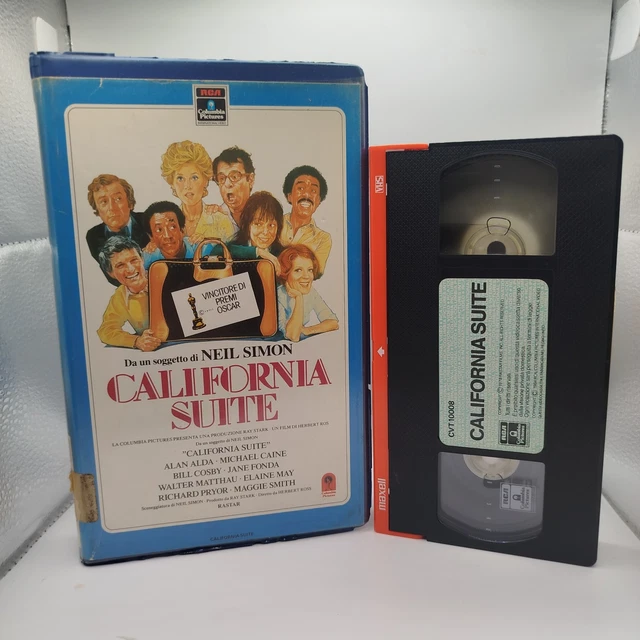 VHS FILM CALIFORNIA SUITE neil simon 1978 columbia bill cosby jane ...