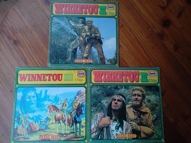 KARL MAY – Winnetou III – Folgen 1–3 – komplett – EUROPA Jugendserie ...