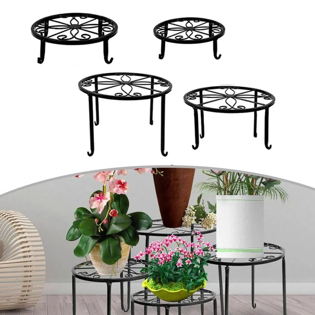 SUPPORT DE SUPPORT en fer forg?? pour jardin int??rieur maison caract??ristiques EUR 71,74 ...