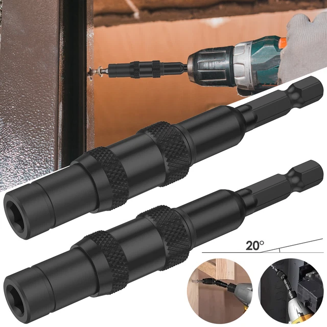 Magnetic Bit Extension Home Depot 6-Piece Magnetic Drill Bit Extender ...