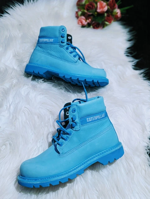 CATERPILLAR COLORADO BOOTS Men's Size 7UK EU 40 Light Blue 💙 £49.99 ...