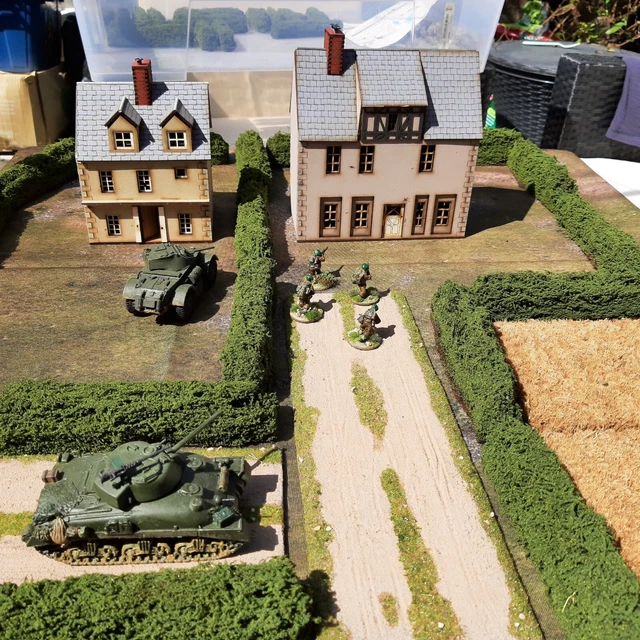 8FT OF HEDGEROWS Wargaming Terrain Bolt Action, Warhammer scenery. 28mm ...