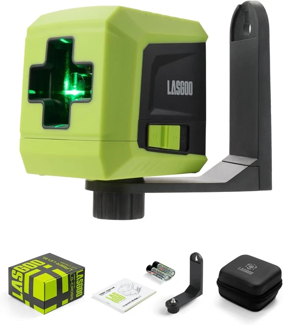 LIVELLA LASER AUTOLIVELLANTE, Linea Laser a Croce Verde Verticale E ...