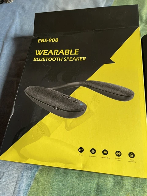 WEARABLE BLUETOOTH SPEAKER EBS-908 mit Mikrofon, neu EUR 50,00 - PicClick DE