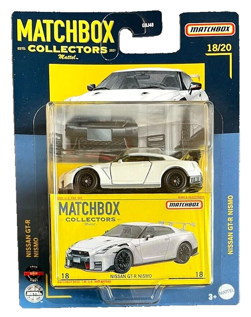 MATCHBOX NISSAN GTR Nismo R35 18/20 2022 1:64 Modellauto Spielzeug ...