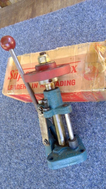 SUPER SIMPLEX TURRET Type 6X reloading press, Australian Made $110.00 ...