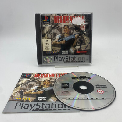 RESIDENT EVIL - Sony Playstation 1 PS1 PAL £56.57 - PicClick UK