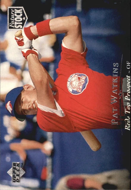 1995 CARTE DE baseball rouge futur pont supérieur #87 Pat Watkins EUR 2 ...