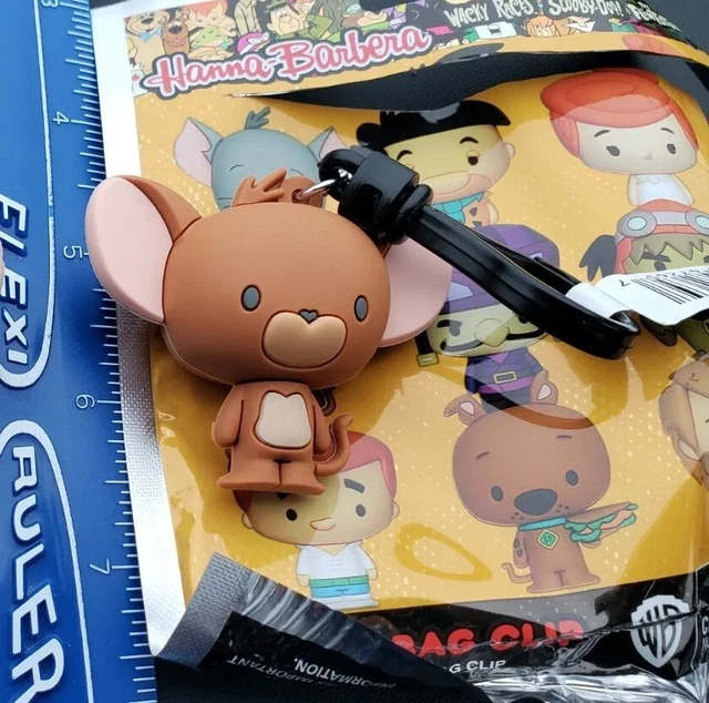 JERRY MOUSE WARNER Bros Cartoons 3D Bag Clips Hanna Barbera Tom & Jerry ...