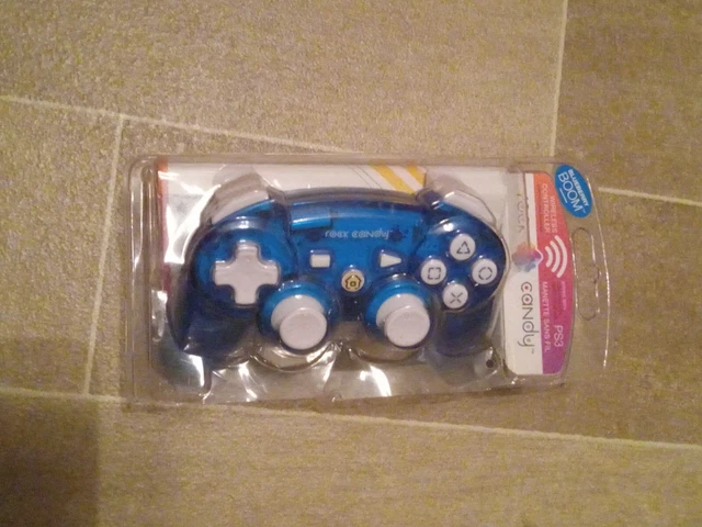 ROCK CANDY WIRELESS Playstation 3 Ps3 Controller - Blueberry Boom $14. ...
