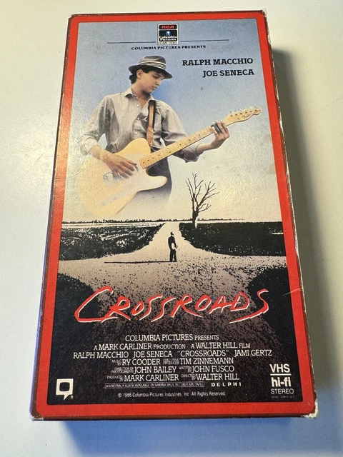 VINTAGE CROSSROADS 1986 Original Release RCA VHS Cassette Tape RARE £16 ...