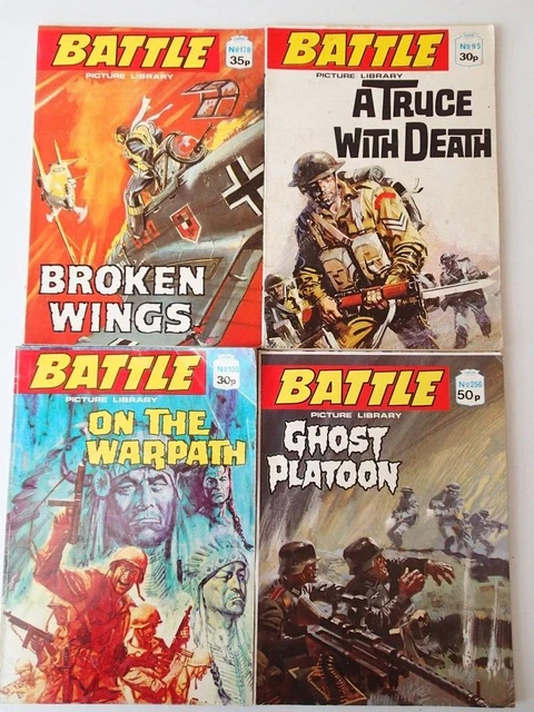 BATTLE PICTURE LIBRARY Comics Bundle (x4) Batch 14 EUR 7,09 - PicClick IT