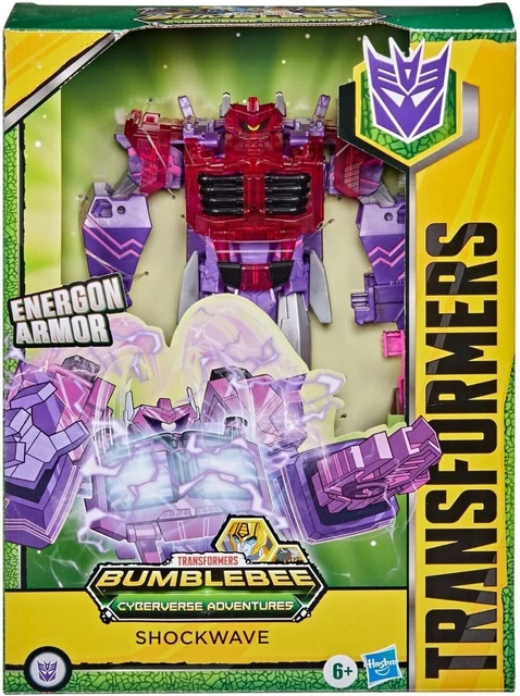 TRANSFORMERS ULTIMATE CLASS Bumblebee Cyberverse Adventures Shockwave ...