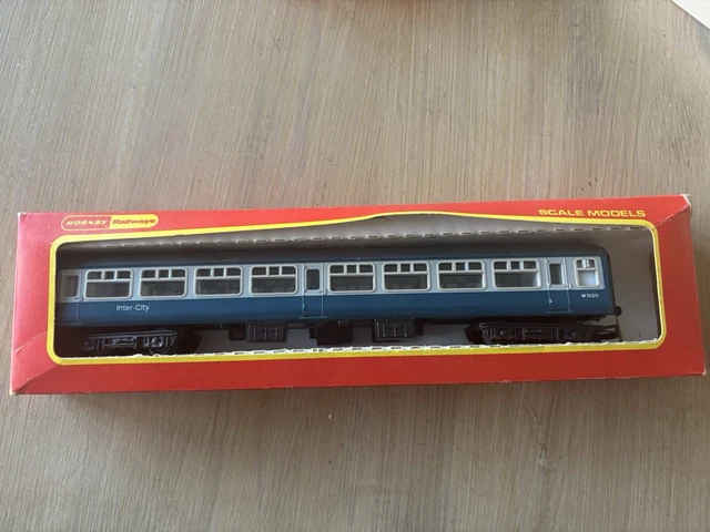 HORNBY R724 BR INTERCITY BLUE GREY MK2 2nd CLASS OPEN COACH M5120 BOXED ...