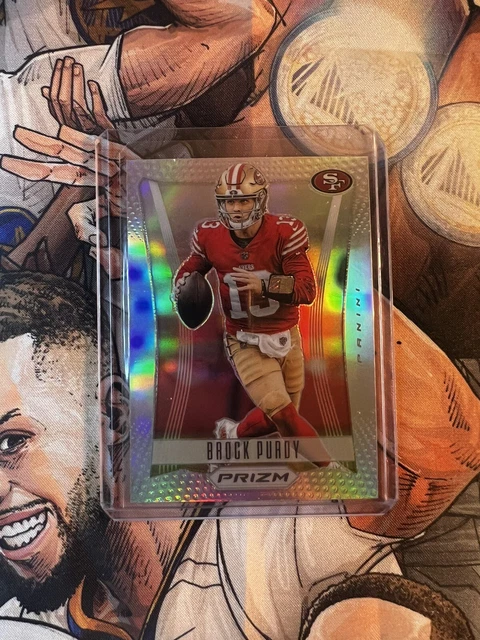 BROCK PURDY 2023 Panini Prizm FLASHBACK THROWBACK ARGENT PRIZM SP EUR 5 ... BROCK PURDY 2023 Panini Prizm FLASHBACK THROWBACK ARGENT PRIZM SP EUR 5 ...