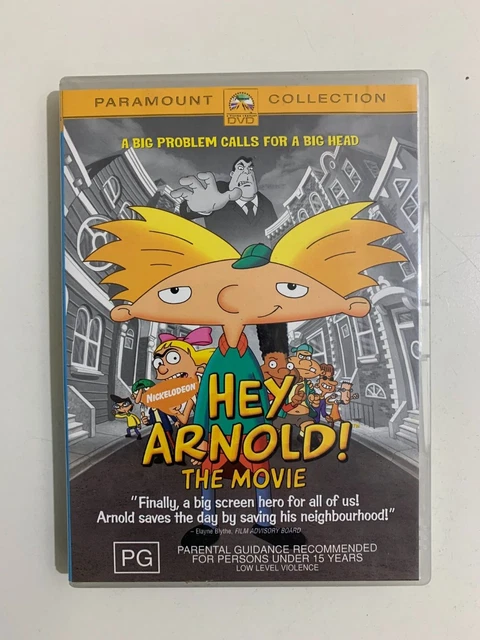 HEY ARNOLD THE Movie DVD US Animation TV Series Nickelodeon PAL Region 4 EUR 14,76 - PicClick FR