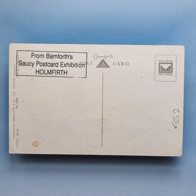 COMIC POSTCARD C1970 Boobs Bikini Beach Letchy Man Saucy Bamforth & Co ...