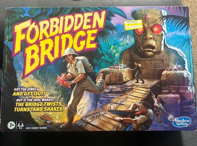 FORBIDDEN BRIDGE HASBRO Board Game 2021 Edition New Sealed $25.00 ...