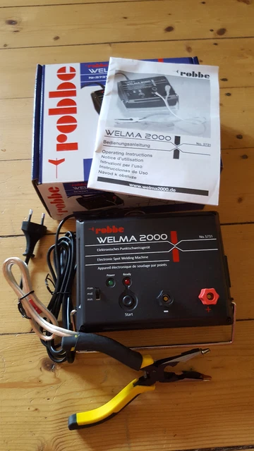 ROBBE WELMA 2000 Punktschweißgerät No.5731 kaum gebraucht EUR 266,00 ...
