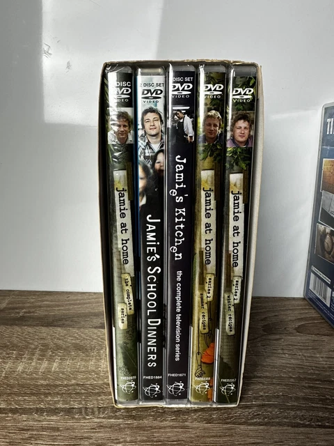 JAMIE OLIVER - The DVD Collection (DVD, 8-Disc Box Set) DVDs Brand New ...