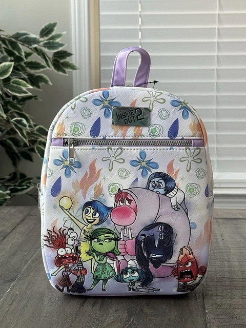 HOT TOPIC DISNEY Pixar Inside Out 2 Emotions Group Mini Backpack £33.08 ...