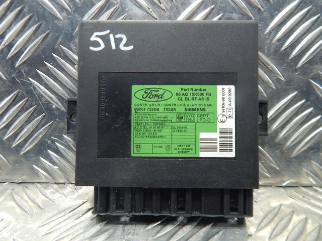 FORD FOCUS MK1 98-04 Esp Control Module Ecu 5Wk47240B £25.00 - PicClick UK