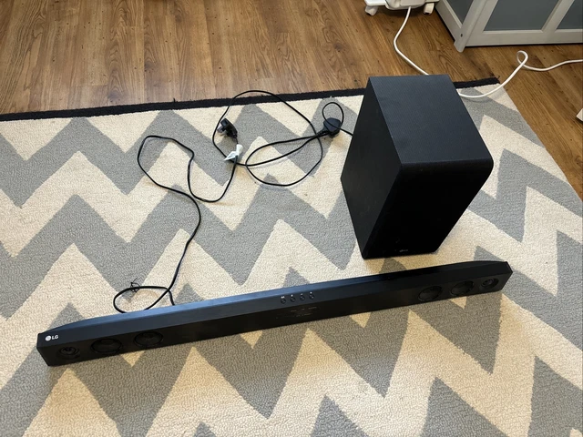 LG SJ3 SOUNDBAR Bluetooth Wireless Subwoofer Speaker System Home # B £9 ...
