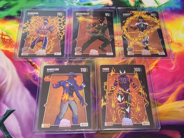 2026 BO JACKSON Battle Arena Griffey Set | FOIL Fire Lot | 5 Cards ...