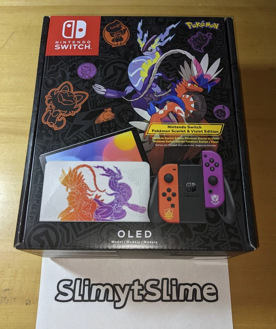 NINTENDO SWITCH OLED Model 64GB Console Pokemon Scarlet & Violet Edition IN-HAND EUR 439,45 ...