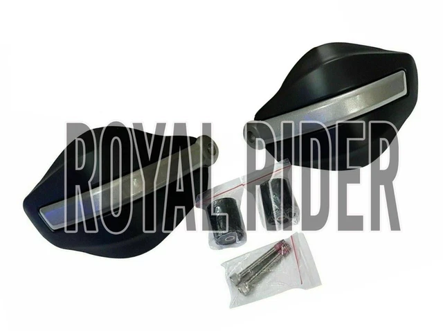 ROYAL ENFIELD HIMALAYAN & Scram 411 Black Handguards & Black Large ...