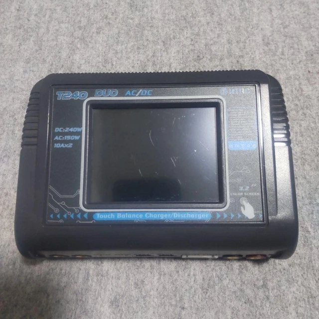 HTRC T240 DUO Balance Charger Ac/Dc 150W Dual Port Lipo Battery Charger ...